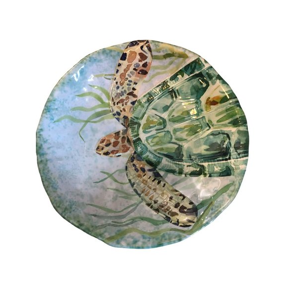 Sigrid Olsen HOME | Dining | Sigrid Olsen Home 3d Sea Turtle Melamine ...